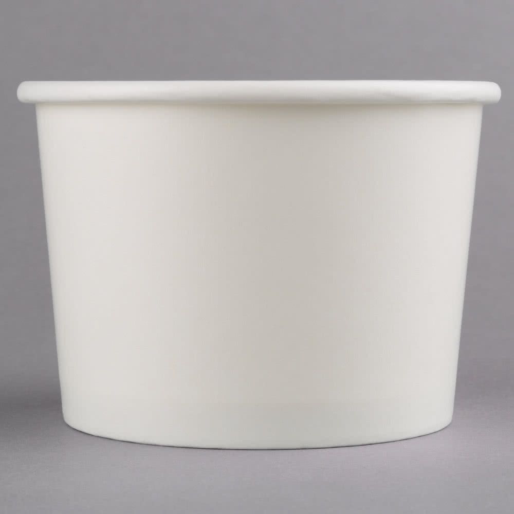 Heavy Duty White Paper Soup Tubs | iKrafts