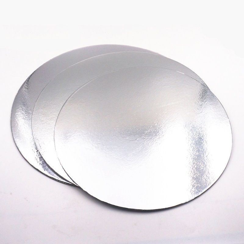 Metallic Gold & Silver Thin Card Cake Circles | iKrafts