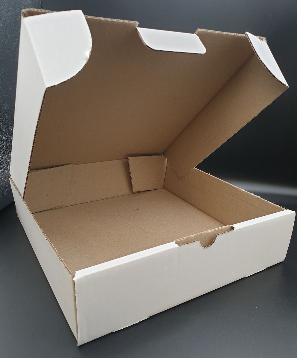 White Corrugated Cake Boxes | iKrafts