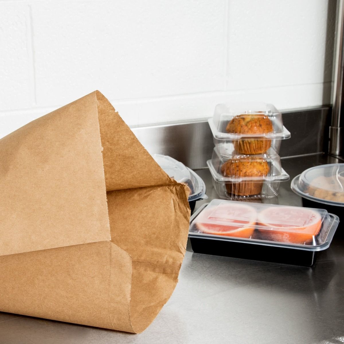 Kraft Brown Paper Counter Bags | iKrafts