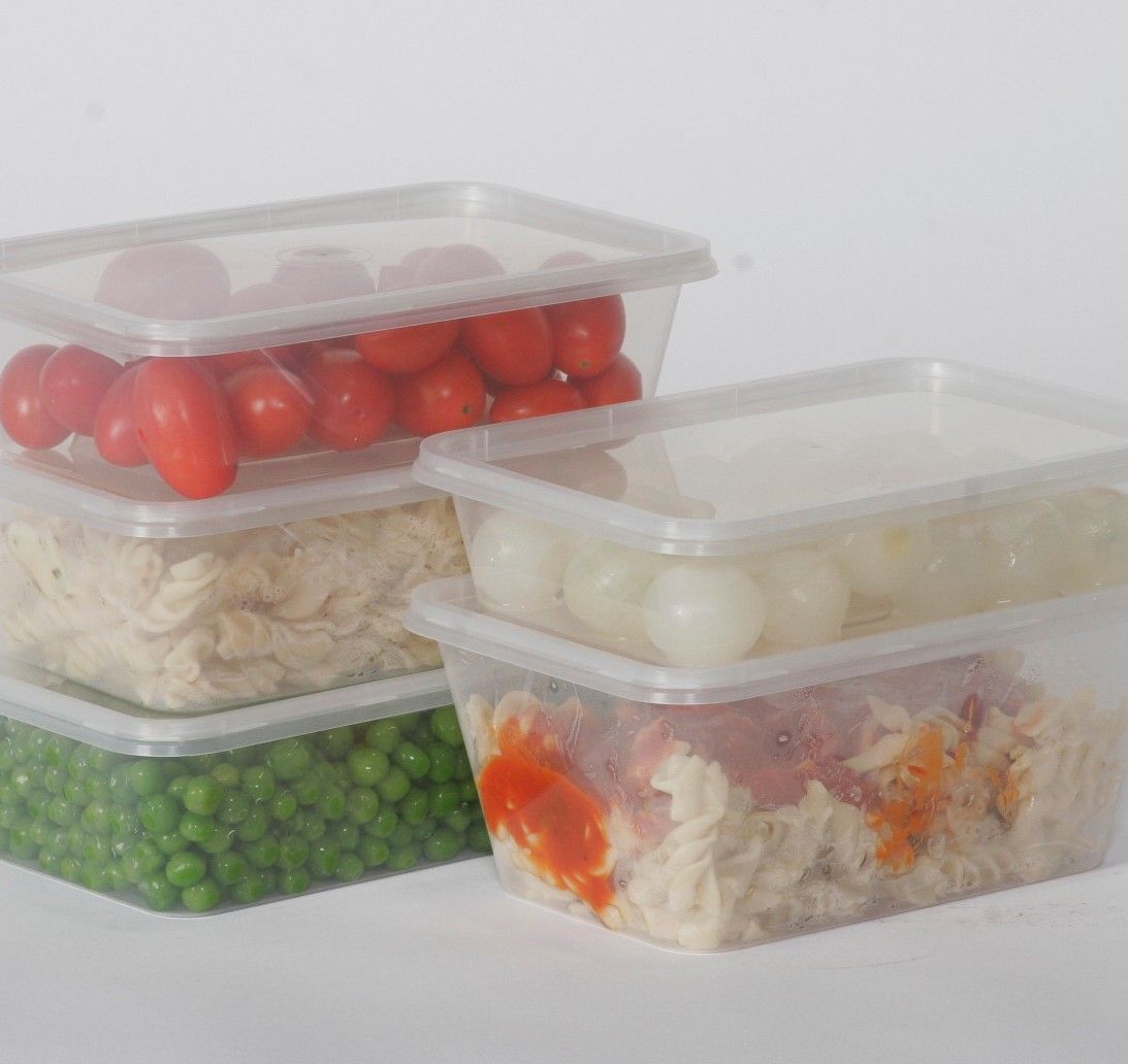 Microwaveable Rectangular Food Tubs & Lids | iKrafts