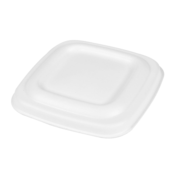 Bagasse Square Dip Pots (Lids Available) | iKrafts