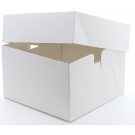 Tall Card Cake Boxes with Separate Lids